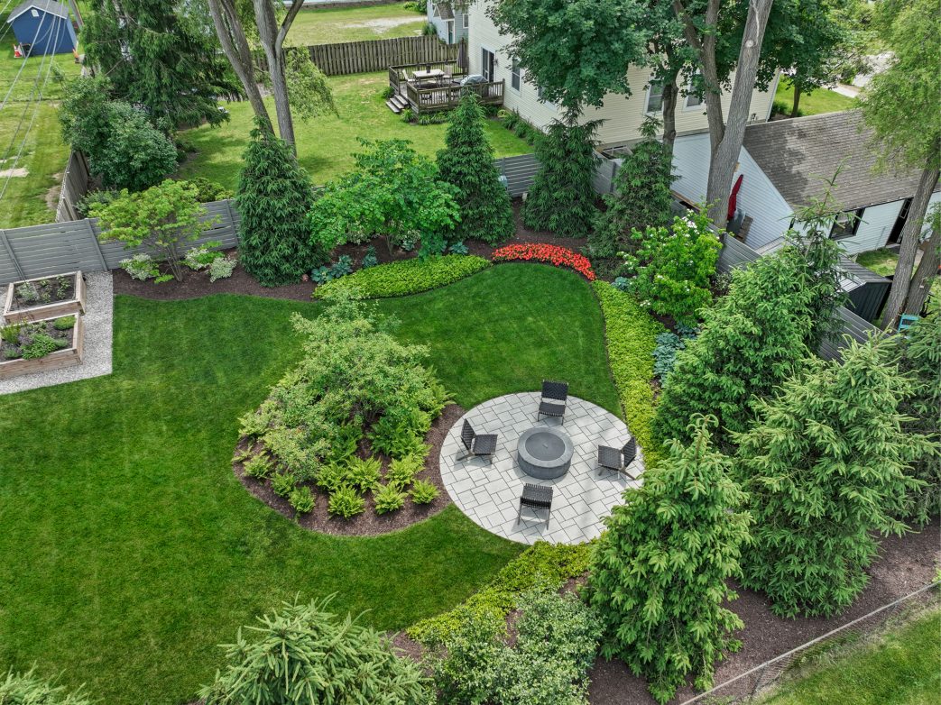 Northville Residence - Back Yard Retreat | Great Oaks Landscape