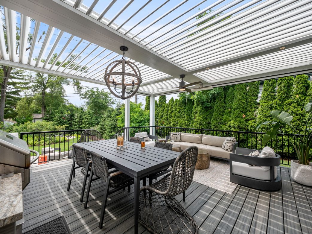 Northville Residence - Back Yard Retreat | Great Oaks Landscape