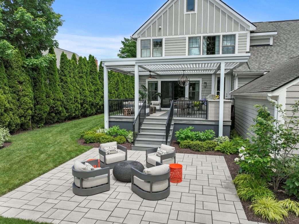 Northville Residence - Back Yard Retreat | Great Oaks Landscape