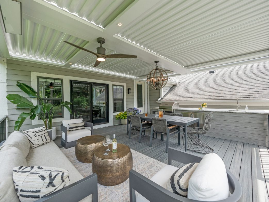 Northville Residence - Back Yard Retreat | Great Oaks Landscape